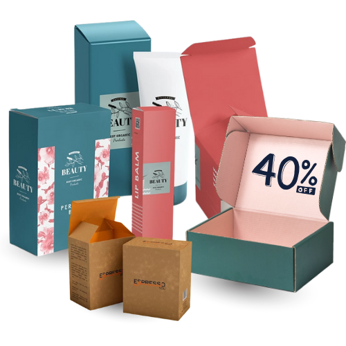 Custom Printed Cardboard Packaging Boxes | No Minimum