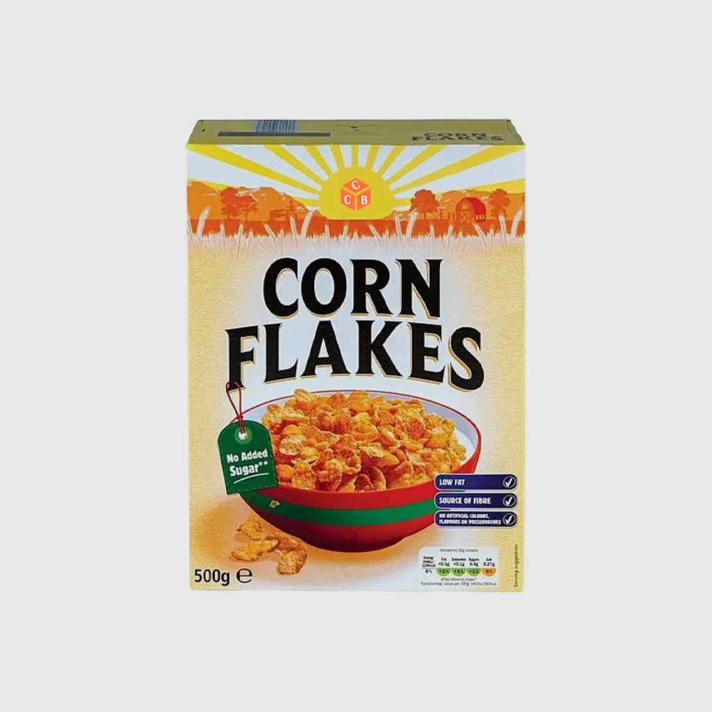 Corn Flakes Cereal Boxes Packaging USA