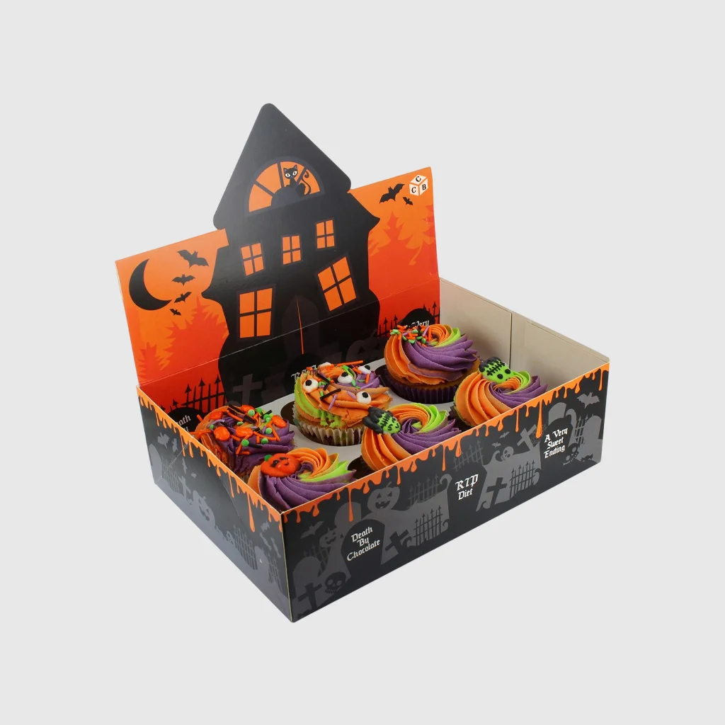 Halloween Bakery Boxes | Custom Cardboard Packaging